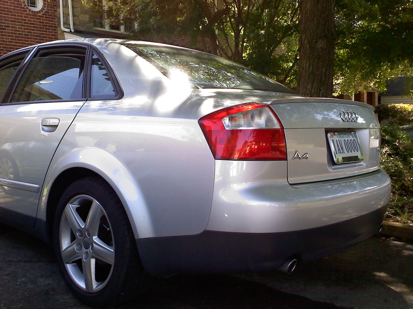 2003 Audi A4 (B6) Color code