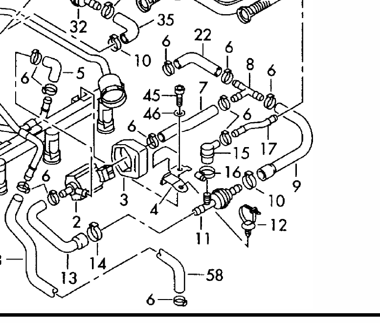 Source of vacuum for reservoir