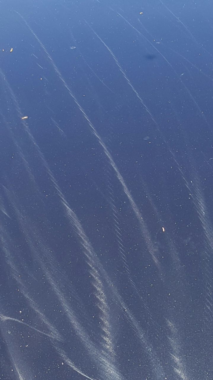 Bad buff job, streaks galore! HELP