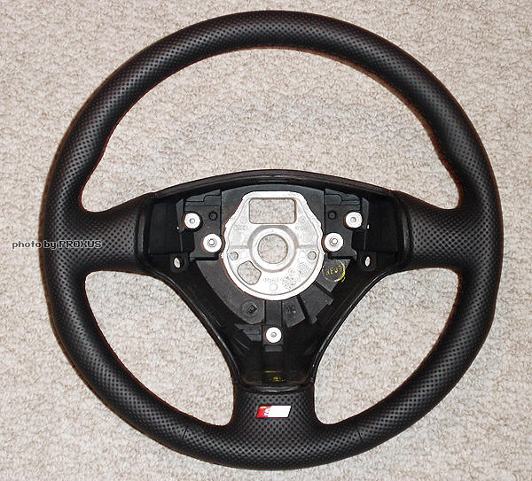 OEM S-line Air Leather Steering Wheel