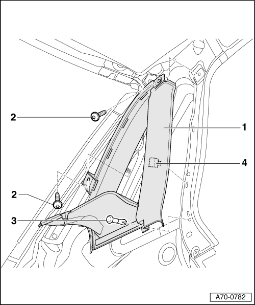 How do I remove this rear pillar?