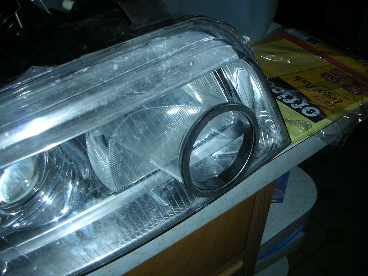Headlight ram air prototype project: