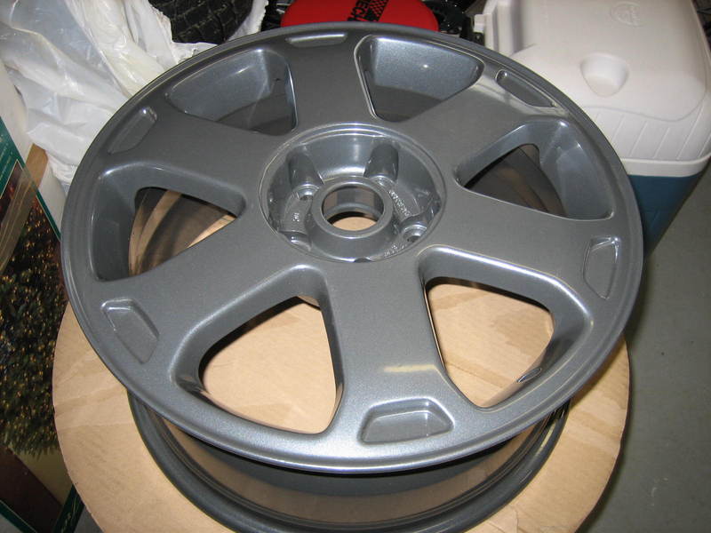 FS: Stock S4 Avus wheels powdercoated "Gunmetal"