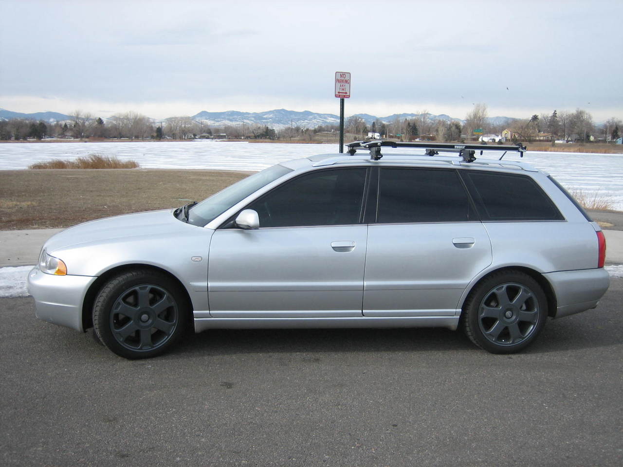 FS: Stock S4 Avus wheels powdercoated "Gunmetal"