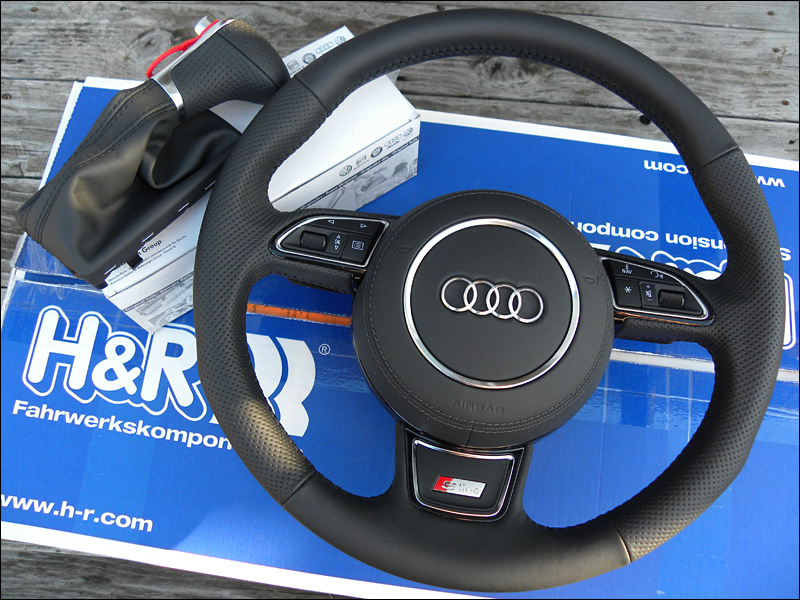 C7 A6 S line Steering Wheel for the Audizine Project Car