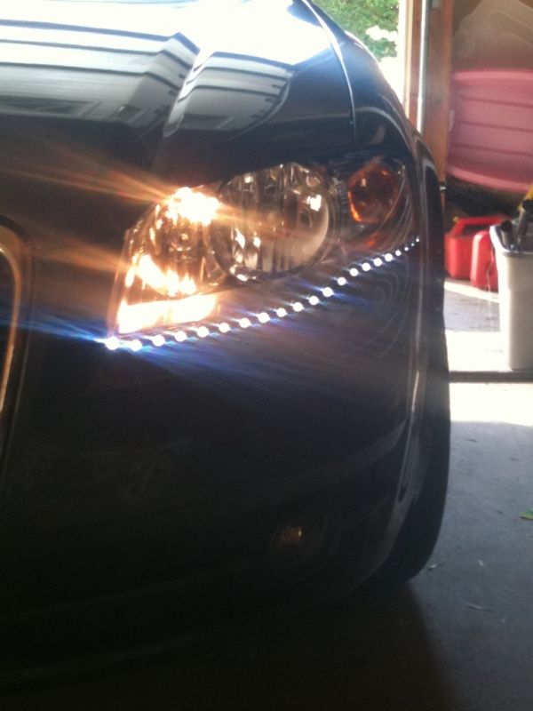 autozone cheap led strip on my b7 a4