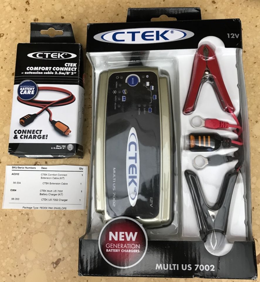 Battery Charging and Maintaining with CTEK etc