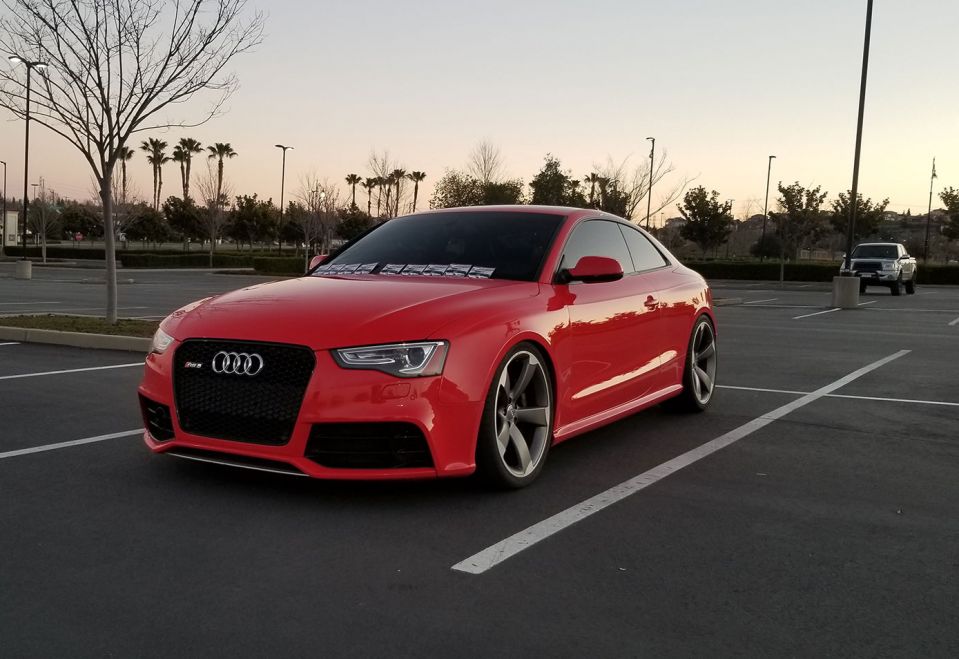 RS5 lowering springs options