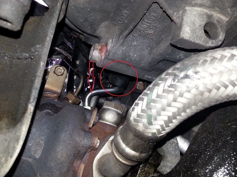 Replacing the crankshaft position sensor
